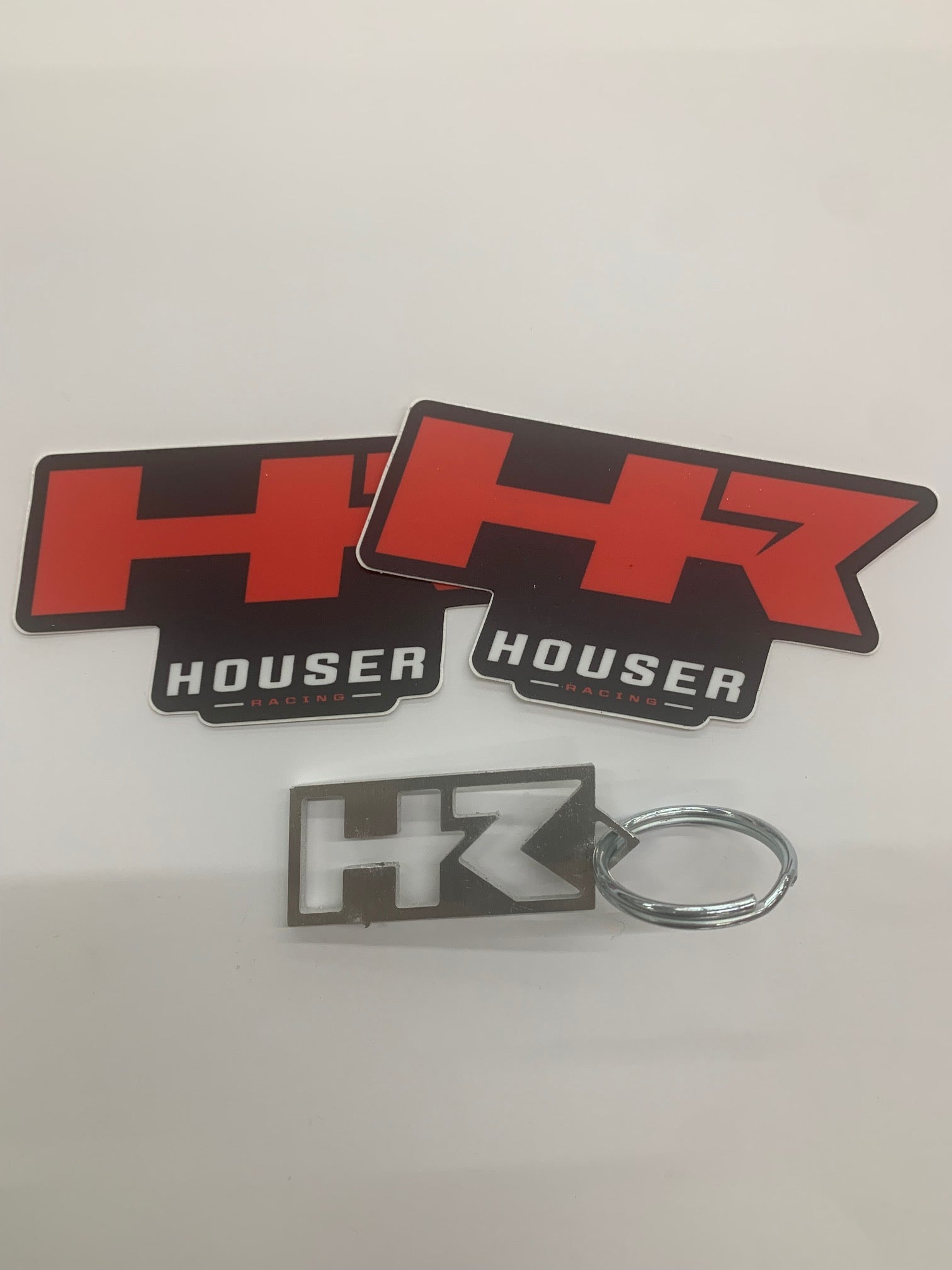 HR Keychain (Cutout) / HR Decal – Houser Racing